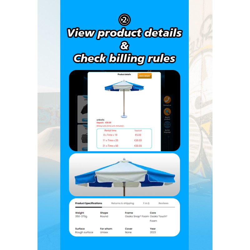 secondly view the product detail and check the billing rules