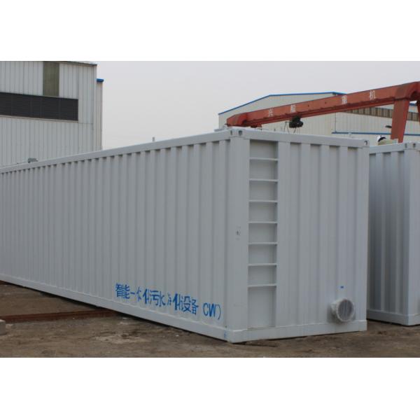 Quality Containerized MBR Integrated Sewage Treatment Equipment Sewage Disposal Plant for sale