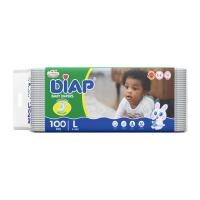 Quality Babies Age Group Fluff Pulp Disposable With SAP L Size Diaper Packet for sale