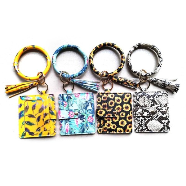 Quality Alloy Round Bracelet Keychain for sale