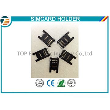 Quality Simple Board Guide Micro SIM Card Holder Surface Mount Right Angle for sale