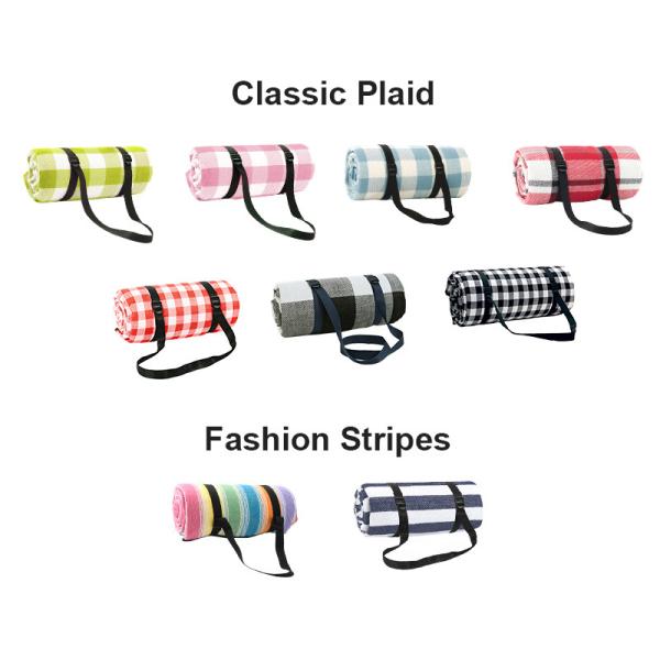 Quality Foldable Moisture Proof Oversized Picnic Blanket Acrylic Fabric Custom Camping for sale