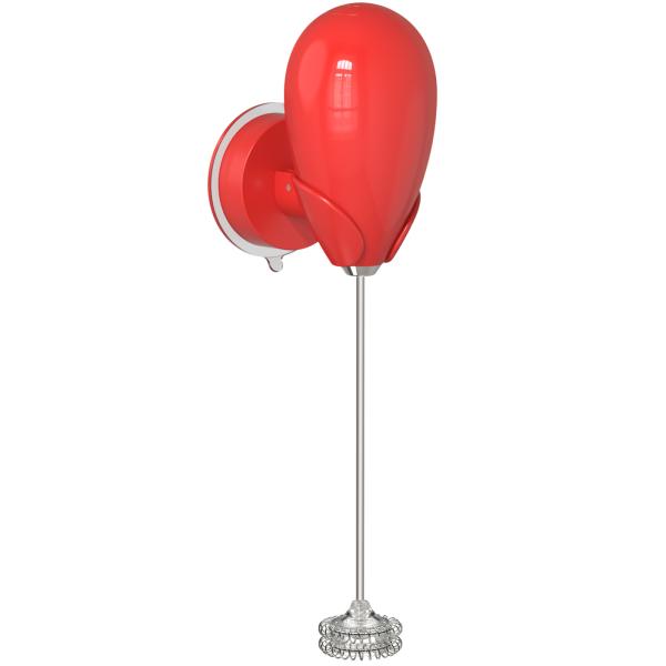 Quality Stylish Teal Electric Milk Frother Multi Function ABS Stainless Steel Milk Foam for sale