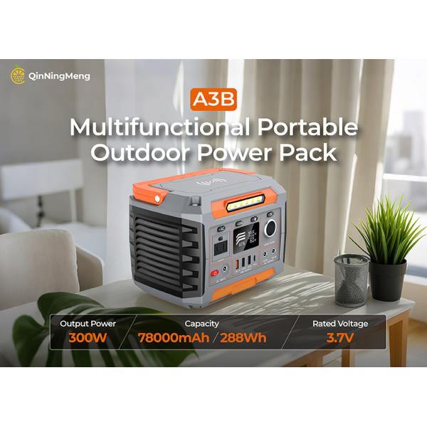 Quality Multi-functional 300W 288Wh Portable Power Station with Wireless Charging for sale