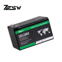 China ISO 12v Rechargeable Battery Pack 12ah Car Lifepo4 Battery factory