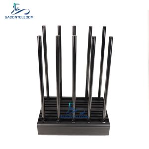 Quality 10 Channels Wifi Disruptor Jammer 100w for sale