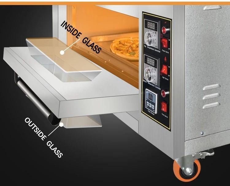 Smart Commercial Electric Oven with Individual Temperature Control Baking Oven