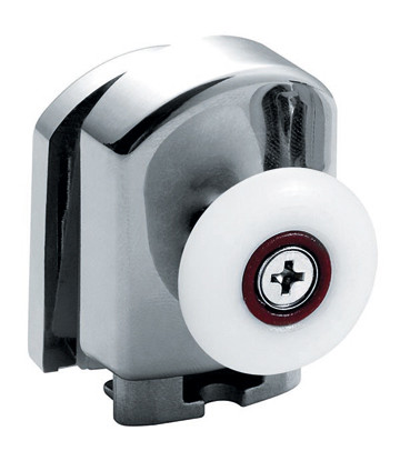 Quality 15kg Capacity Plastic Sliding Door Rollers High Strength Top Shower Door Rollers for sale