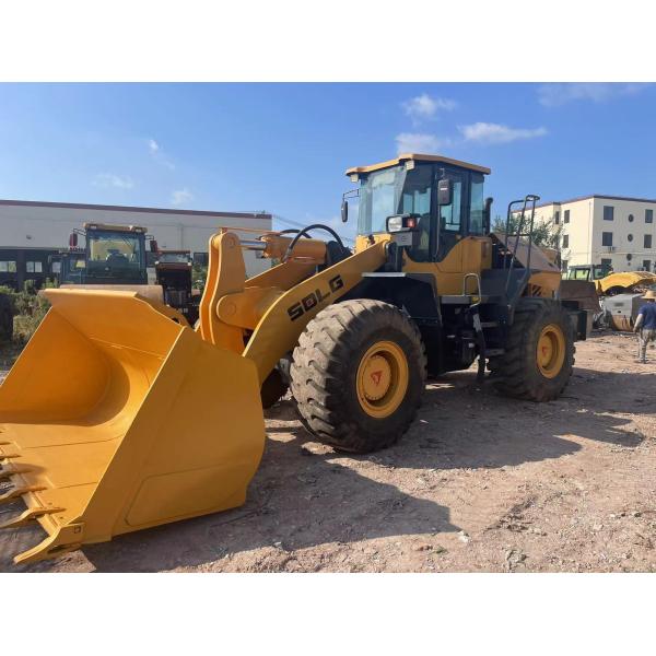 Quality 2018 Used Wheel Loader SDLG LG968V Rated Loader 6 Tons for sale