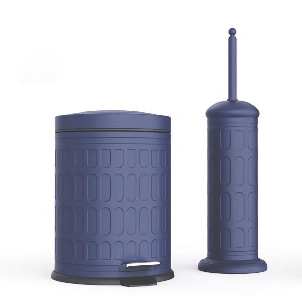 Quality Convenient Rolling Cover Foot Pedal Bin Stainless Steel Trash Can for Neat and for sale