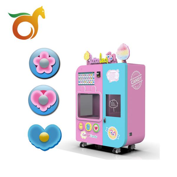 Quality 240V 2500W Fairy Floss Vending Machine for sale