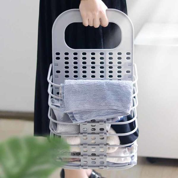 Quality Portable Multifunctional Collapsible Wall Laundry Hamper For Bathroom Save Space for sale