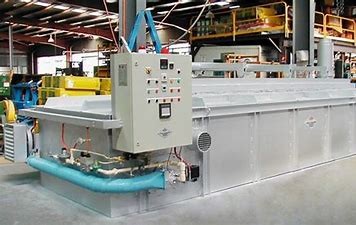 Quality 300000Kcal/H Electric Zinc Coating Furnace Touch Screen Control for sale