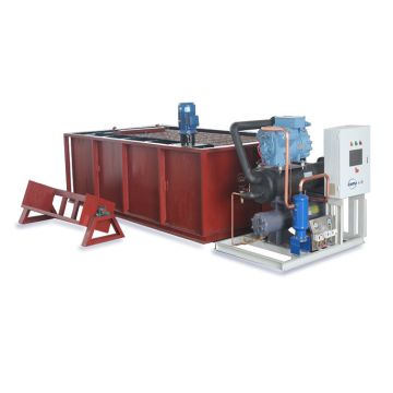 Quality 3T 5T 10T Brine Refrigeration Block Ice Machine 12.37kw for sale