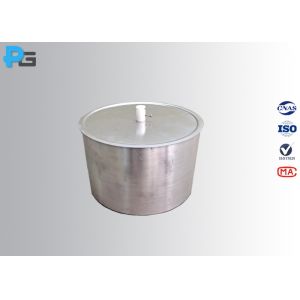 Quality EN30-1-1 Standard Aluminum Sauce Pans With Lids For Testing On Gas Burners for sale