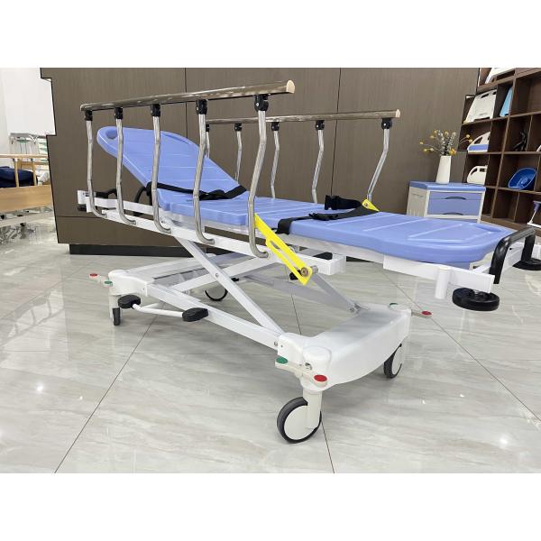 Quality Emergency Stretcher Trolley Hydraulic Emergency Trolley Medical Product for sale