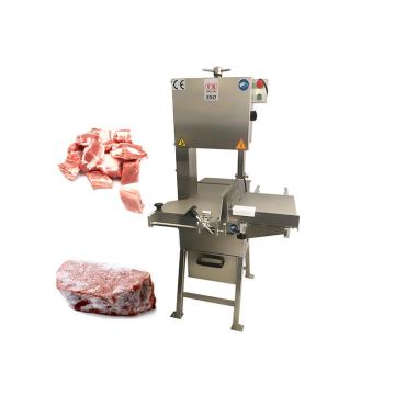 Quality Commercial Frozen Meat Cutter Machine Butchers Bone Sawing 500kg/h for sale