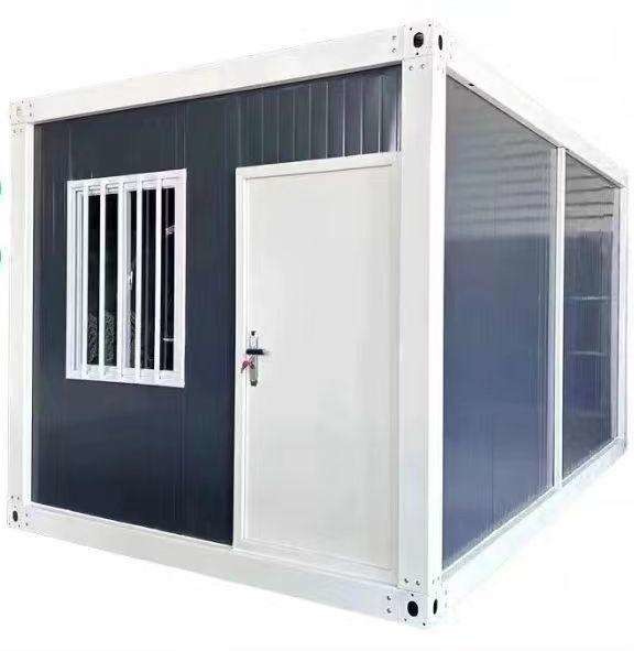 Quality Steel Frame Detachable Container House High Security With Aluminum Sliding Door for sale