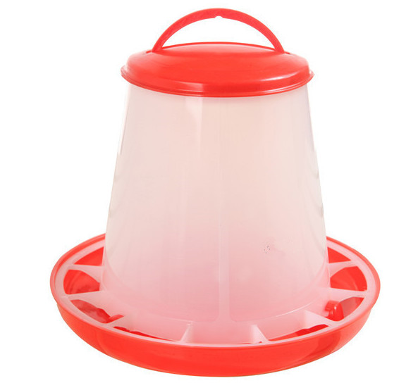 Quality 8l Poultry Farm Equipment 35x30cm Polypropylene Chicken Feed Dispenser for sale