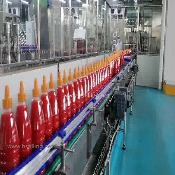 Quality 10000bph 500ml full automatic Ketchup Bottle Filler filling machine glass bottle plastic bottle ketchup filling machine for sale