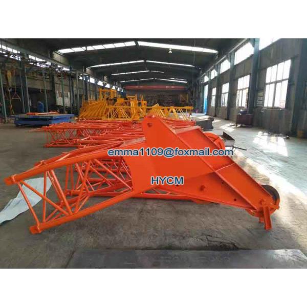 Quality Mini QD1515 Roof Derrick Crane 15m Jib 3 Tons Max.Load For 60m Building Height for sale