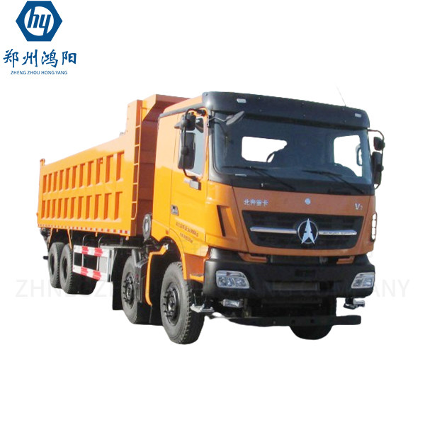 Quality 340HP Dump Truck Yellow Beiben Brand New 11 - 20T 6x4 Dump Truck for sale