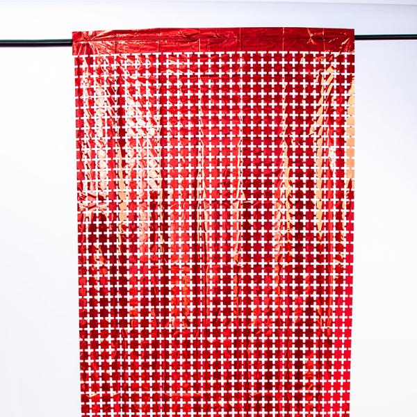 Quality Assorted Foil Party Dressing Square Foil Backdrop For Living Room Decoration for sale