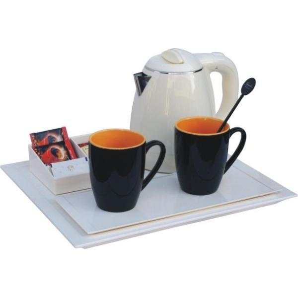 Quality hotel lobby Hospitality Welcome Trays Neat Design Premium Melamine for sale