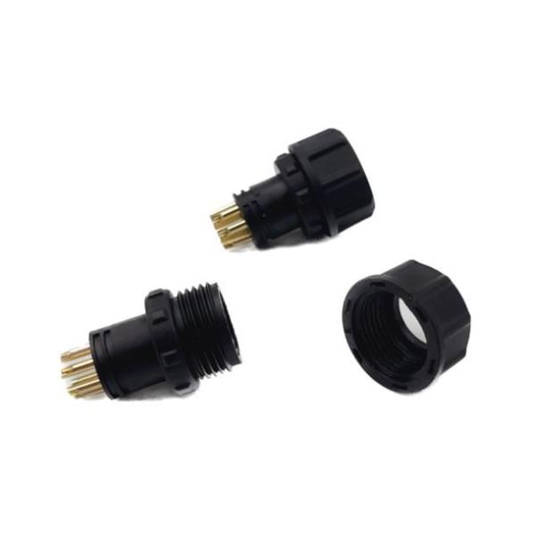 Quality M13 6Pin Circular Electrical Connectors 20AWG Female Male for sale