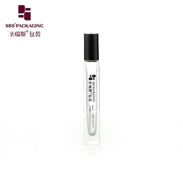 Quality GB2-10ml Glass Empty Perfume Roller Bottle No Leakage With Plastic Screw Cap for sale