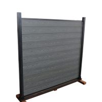 Quality Waterproof Wpc Fence Board Fast Install Click System For Outdoor for sale