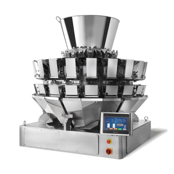Quality High Speed Grain Multihead Weigher Machine 20 Head MCU / PLC for sale