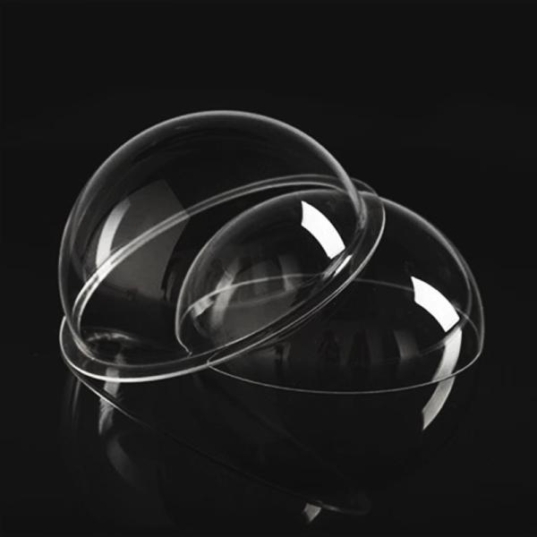 Quality Digital Camera 80mm Clear Domed Optical Glass Lens for sale