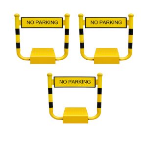 Quality U Shape Vehicle Parking Lock with 433MHz Frequency Heavy Duty Steel and Rechargeable Battery Car Parking Space Barrier for sale