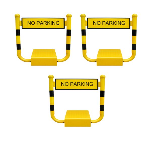 Quality U Shape Vehicle Parking Lock with 433MHz Frequency Heavy Duty Steel and Rechargeable Battery Car Parking Space Barrier for sale