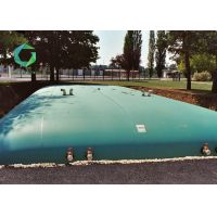 Quality 120N Adhesion Woven Technics PVC Tarpaulin Water Tank UV Protection Portable for sale