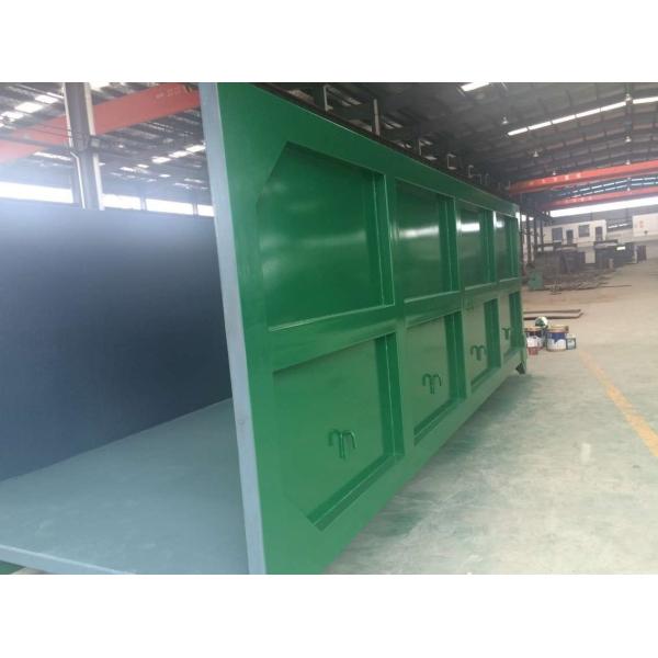 Quality Heavy Duty open top container 5ft 6ft 7ft high Waste Container For Construction for sale