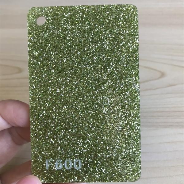Quality Grass Green Sparkle Acrylic Sheet 3mm 4x8 Plexiglass Sheets Cut To Size for sale