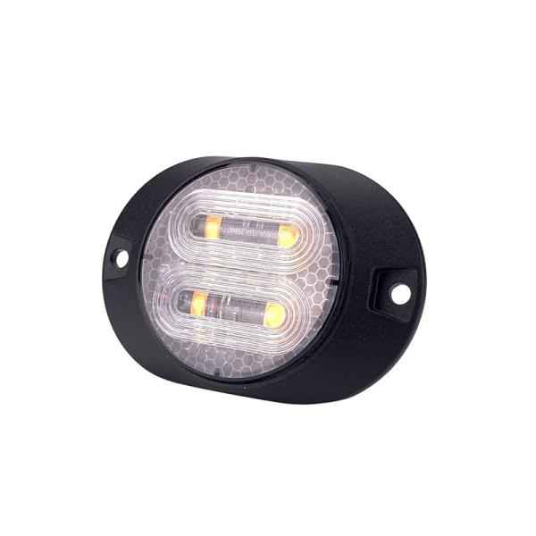 Quality Flash Strobe Lights 12V 24V LED Amber Strobe Warning Light For Trucks 3m Sticker for sale