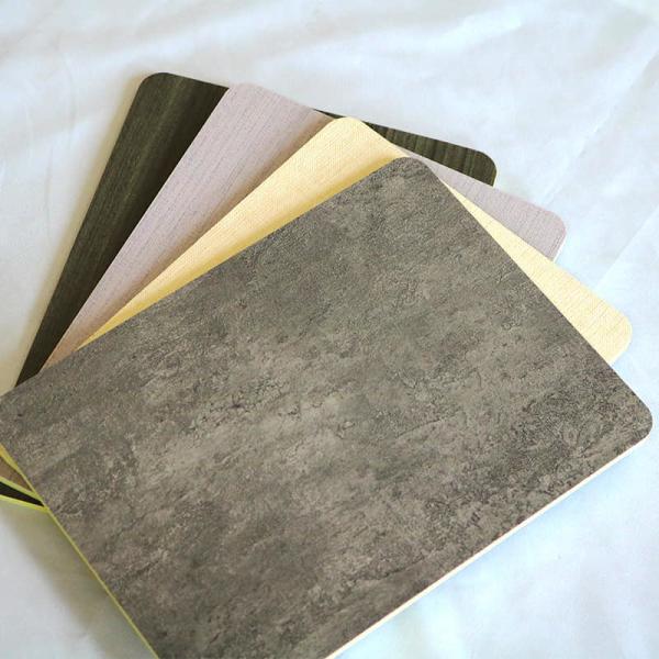 Quality Glossy Marble Bamboo Charcoal Board Veneer Fiber Wall Panel Carbon Crystal Plate for sale