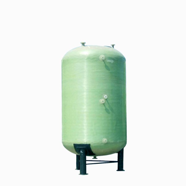 Quality 8CBM Vertical FRP Chemical Tank Fiberglass Composite Vessel for sale