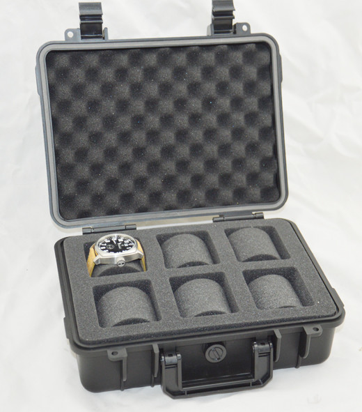 Quality Black Plastic Waterproof Watch Box ABS PP Alloy IP67 for sale