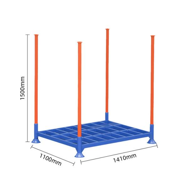 Quality Warehouse Tubular Pallet Stacking Racks Storage And Logistic Use for sale