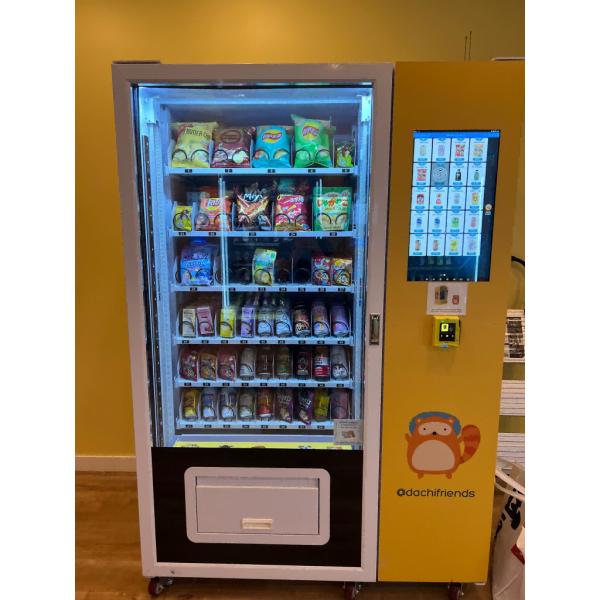 Quality Hot Selling 22 Inch Touch Screen Snack Drink Vending Machine With Cooling System for sale
