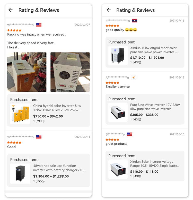 48v hybrid inverter feedback