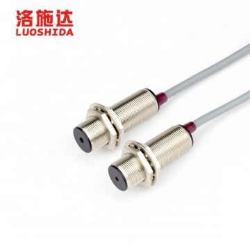 Quality LUOSHIDA DC 3 Wire All Series Through Beam Laser Sensor 20m / 30m Sensing for sale