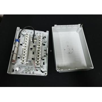 Quality Screw Lock 20 Pairs Telephone Cable Distribution Box For LSA Krone Module With for sale
