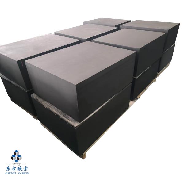Quality 1.85 g/cm3 Dark Grey Fuel Cell Graphite 12µm Grain Size Bipolar Plate Graphite for sale
