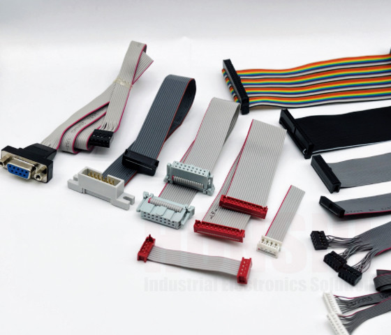 Quality IDC Ribbon Flat Cable Assembly UL2651 28AWG With Tinned Copper Wire Conductor for sale