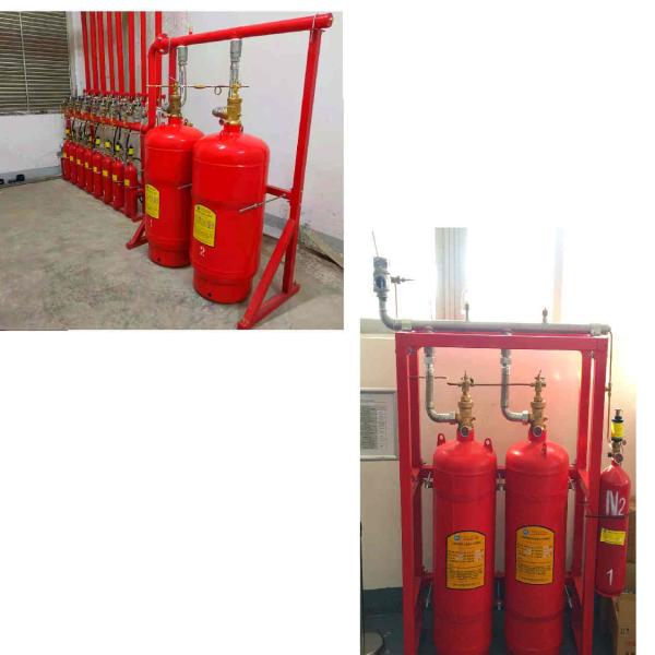 Quality Heptafluoropropane FM200 Pipe Network System Flexible Gas Fire Extinguishing System for sale